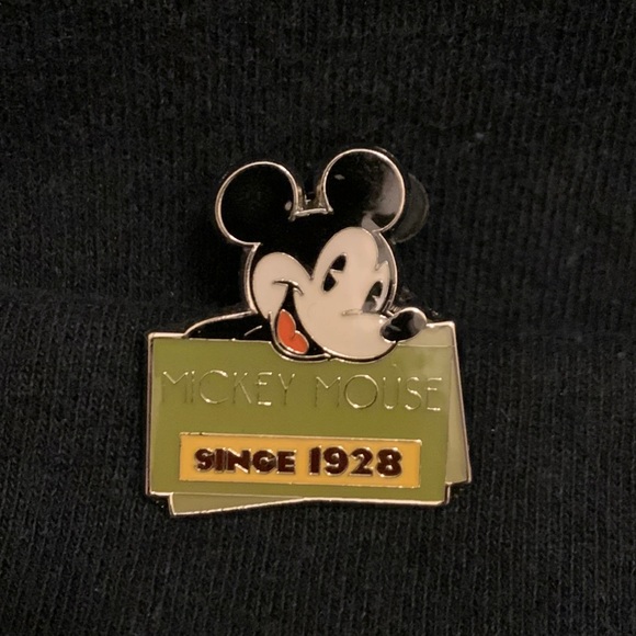 Disney | Accessories | Mickey Mouse Since 928 Pin | Poshmark